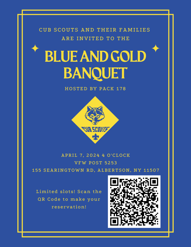 Cub Scouts Blue And Gold Invitation Template Cub Scouts Blue And Gold